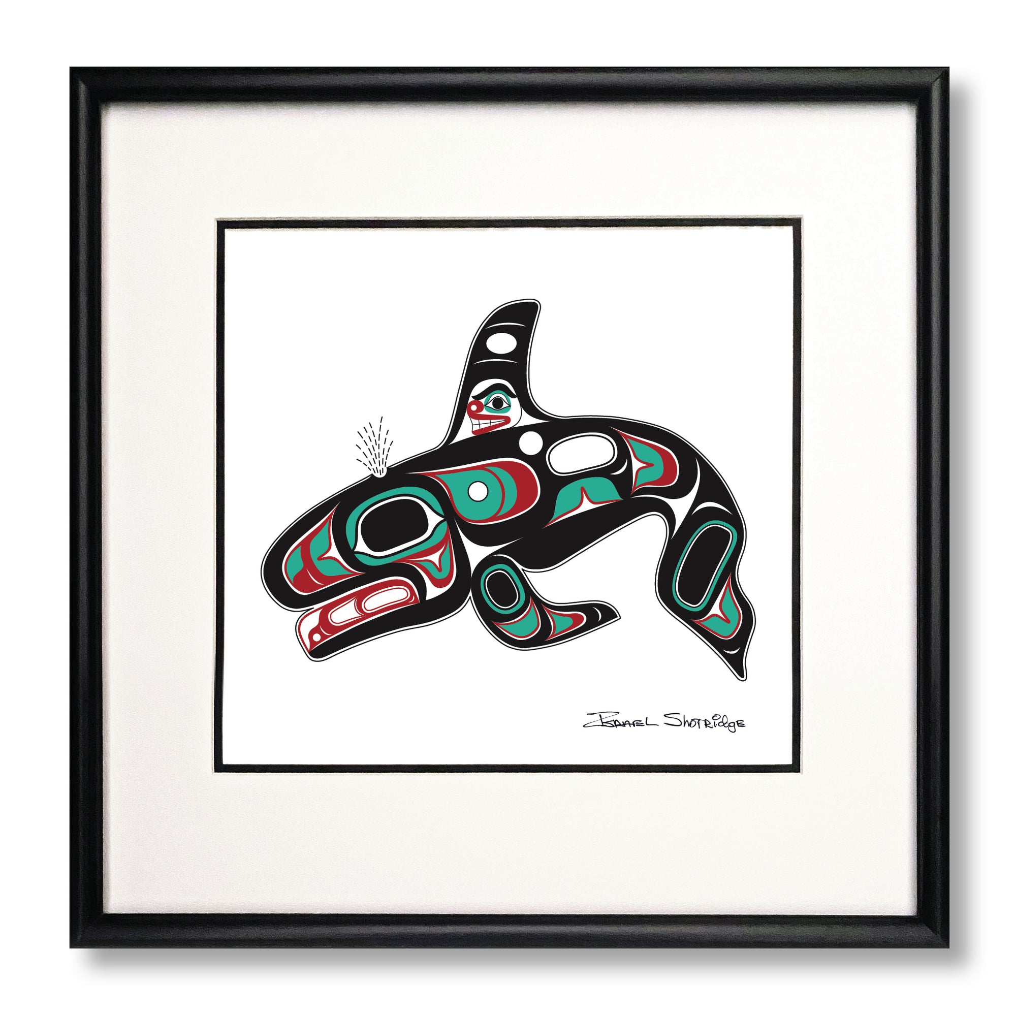 Killer Whale Limited Edition Formline Art Print | Native Killer Whale ...