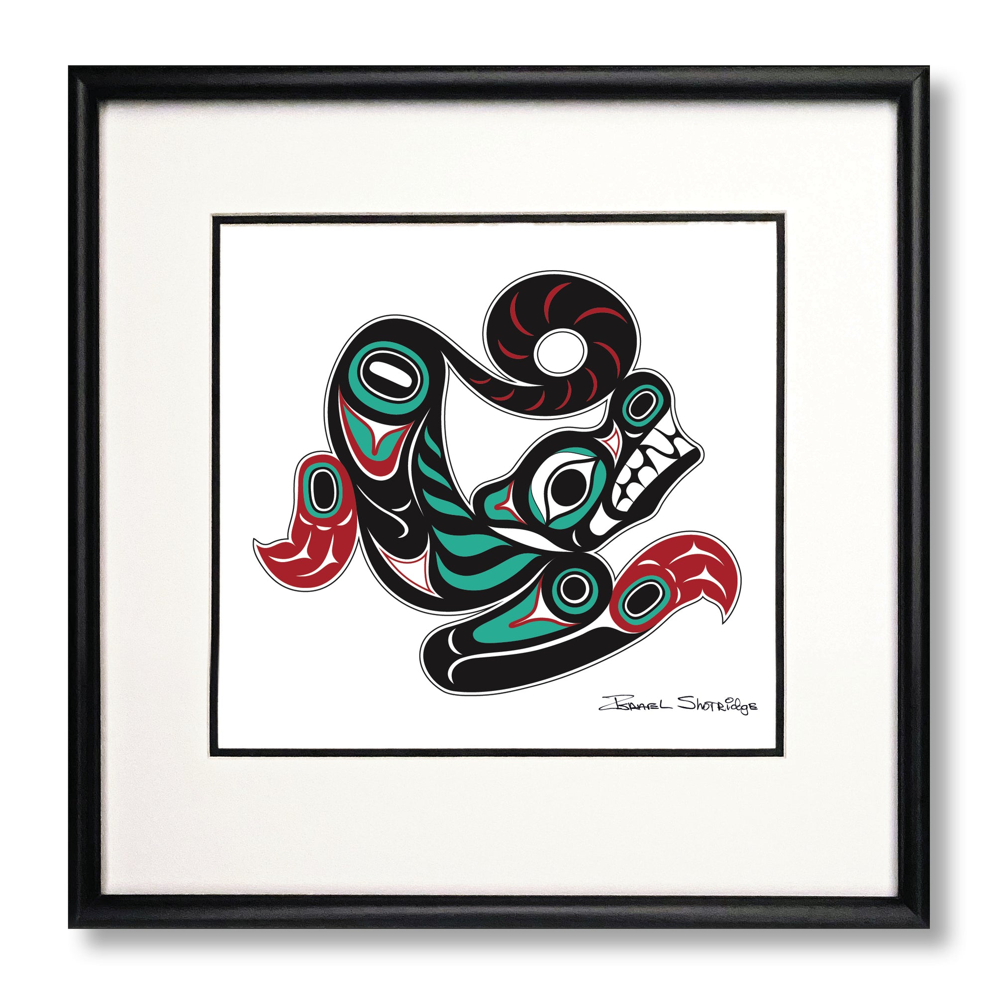 Wolf Limited Edition Formline Art Print | Native Wolf Art Print – The ...