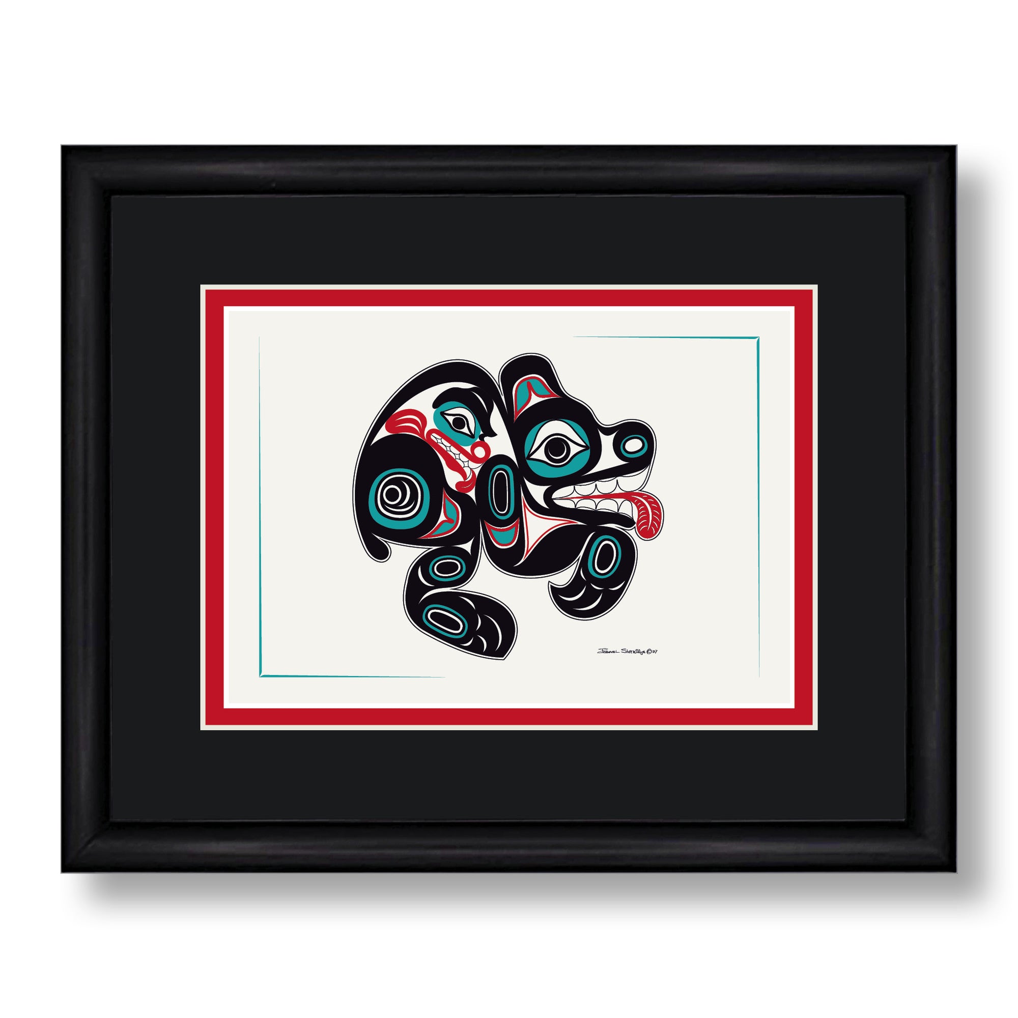 Bear Formline Art Cards | Native American Bear Greeting Cards – The ...