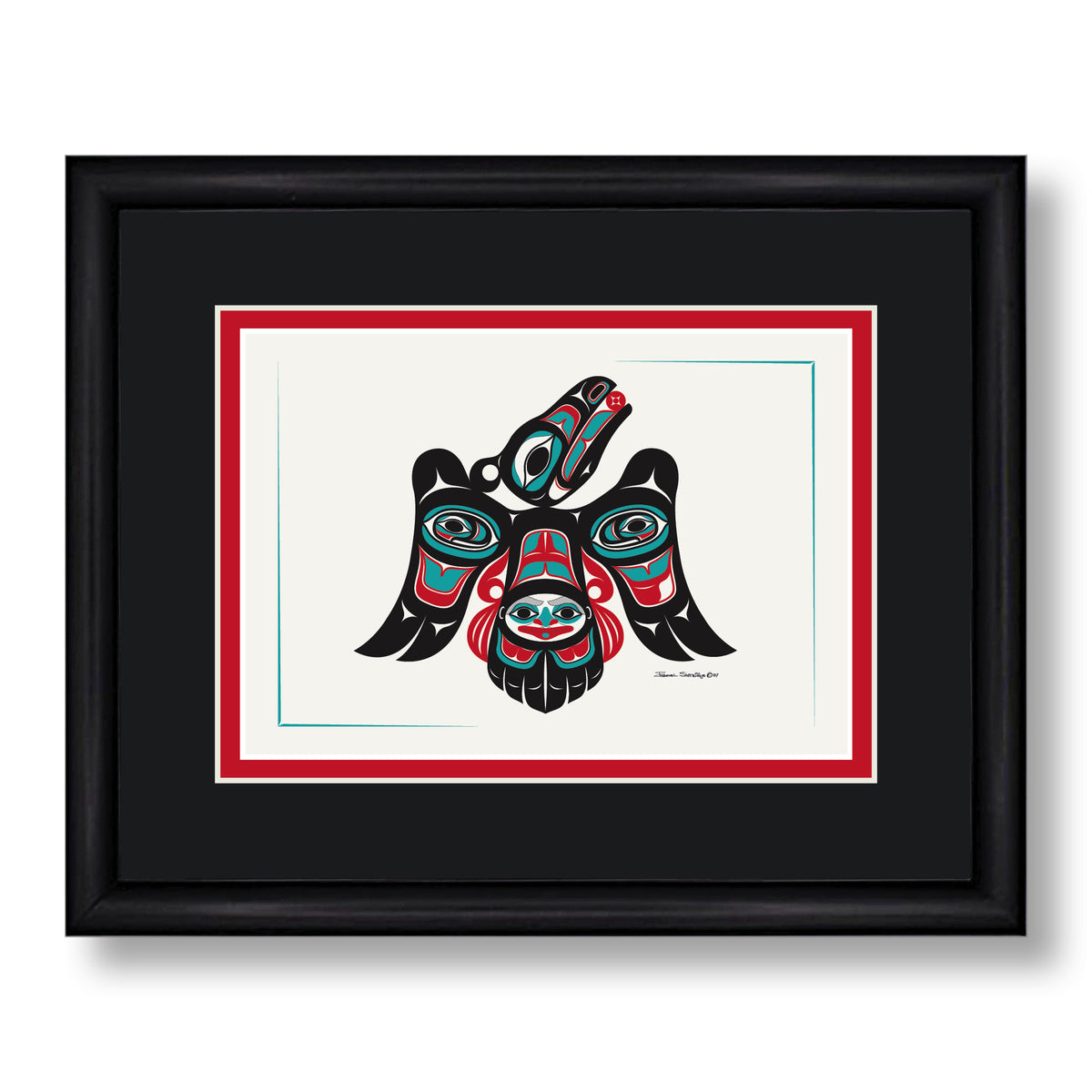 Raven's Journey Formline Art Cards | Native American Greeting Cards ...