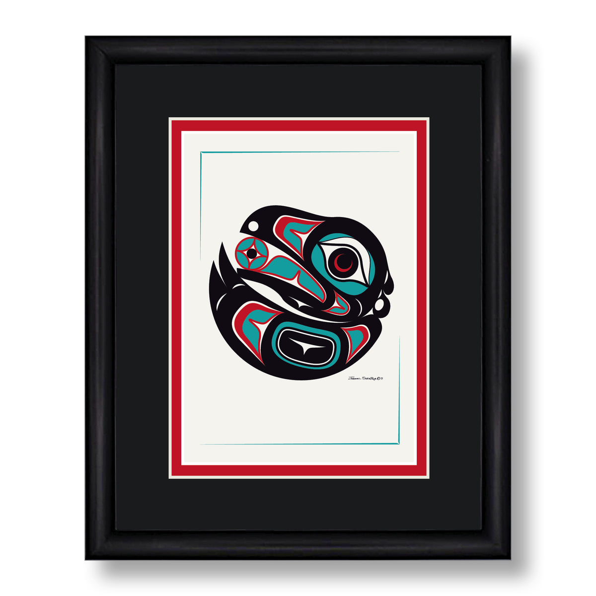 Raven 2 Formline Art Cards | Native American Raven Greeting Cards – The ...