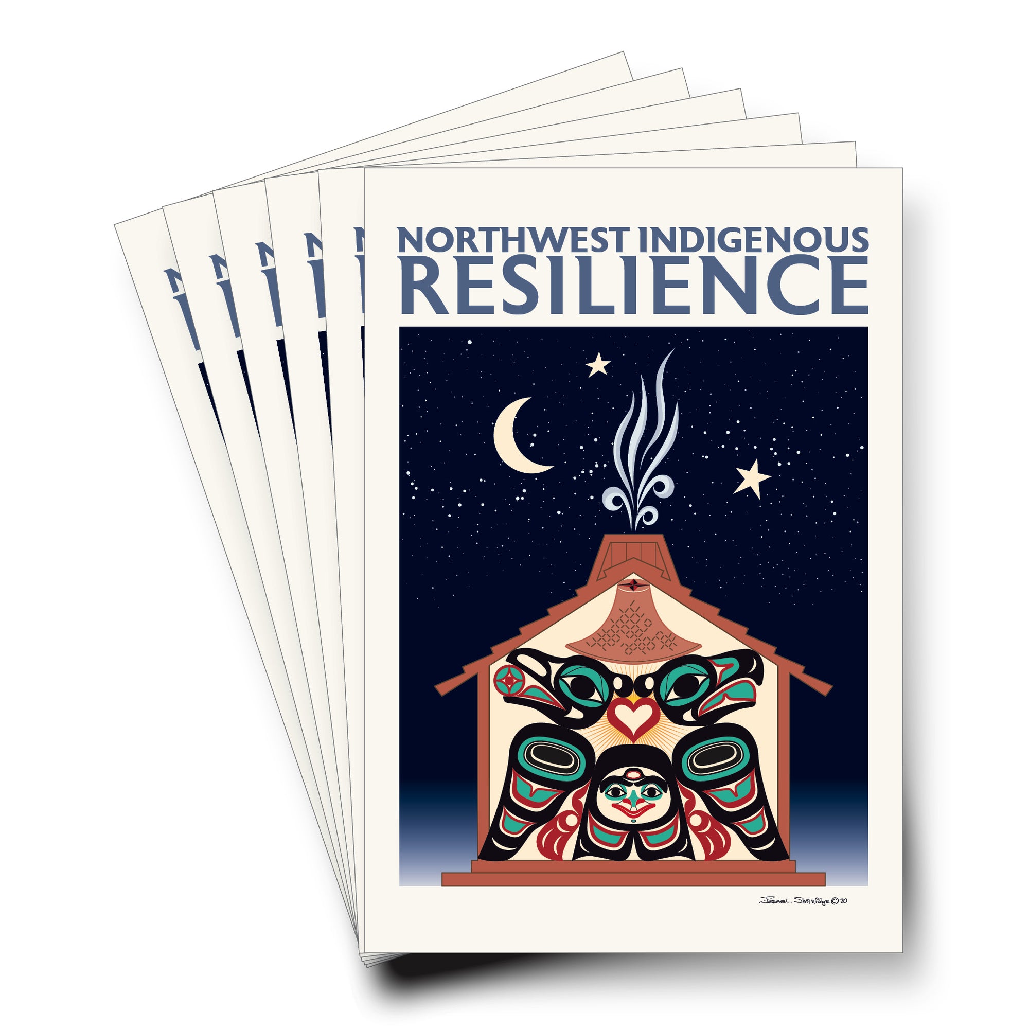 Northwest Indigenous Resilience Formline Art Cards | Native Art Cards ...