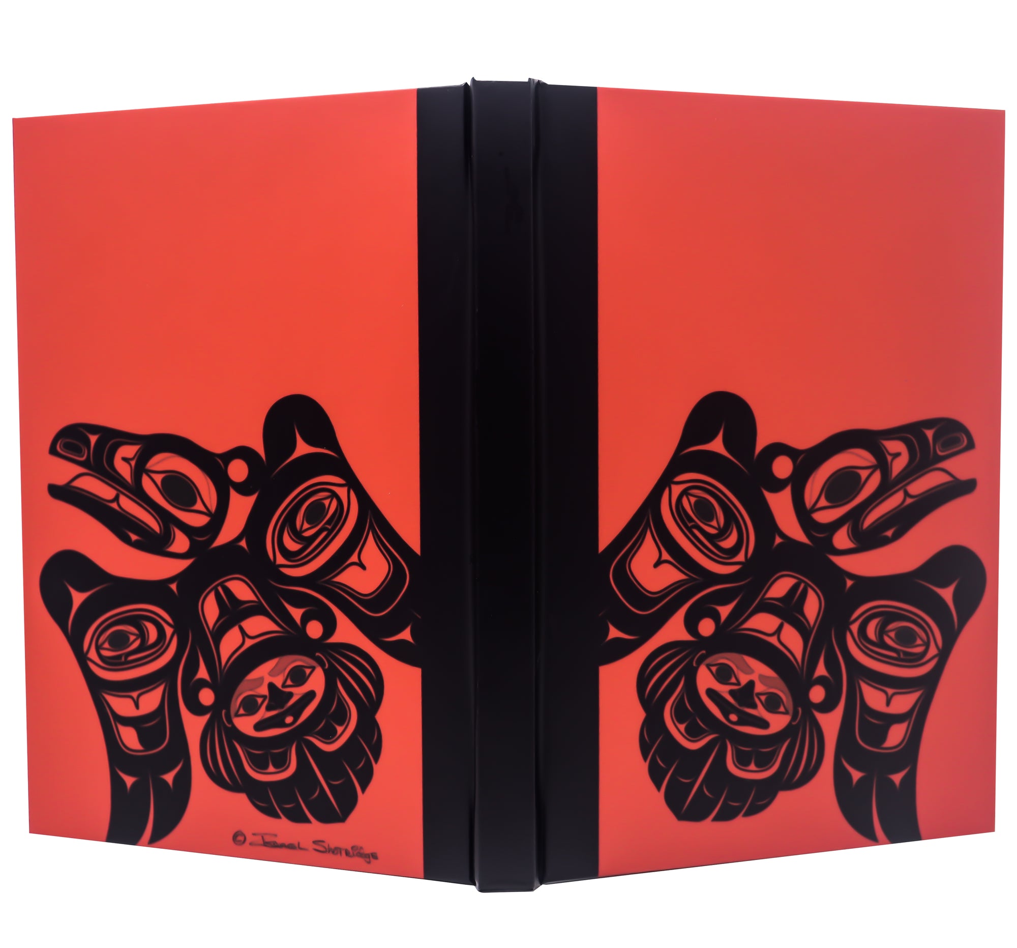 Raven's Journey Hard Bound Formline Journal | Native Design Journal ...