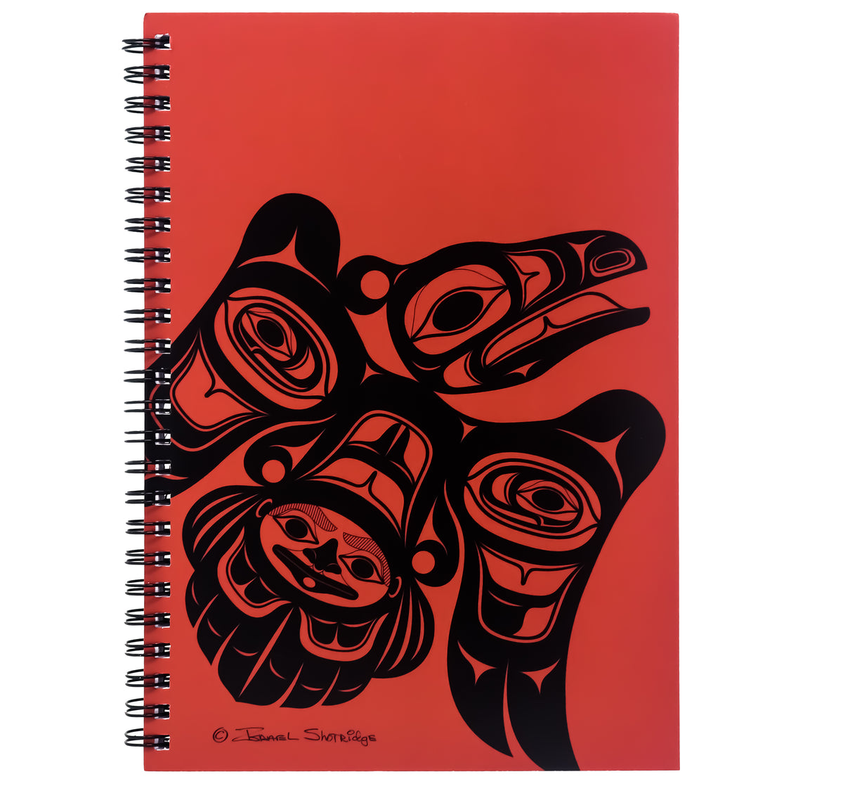 Raven's Journey Formline Spiral Notebook | Shotridge Spiral Notebooks ...