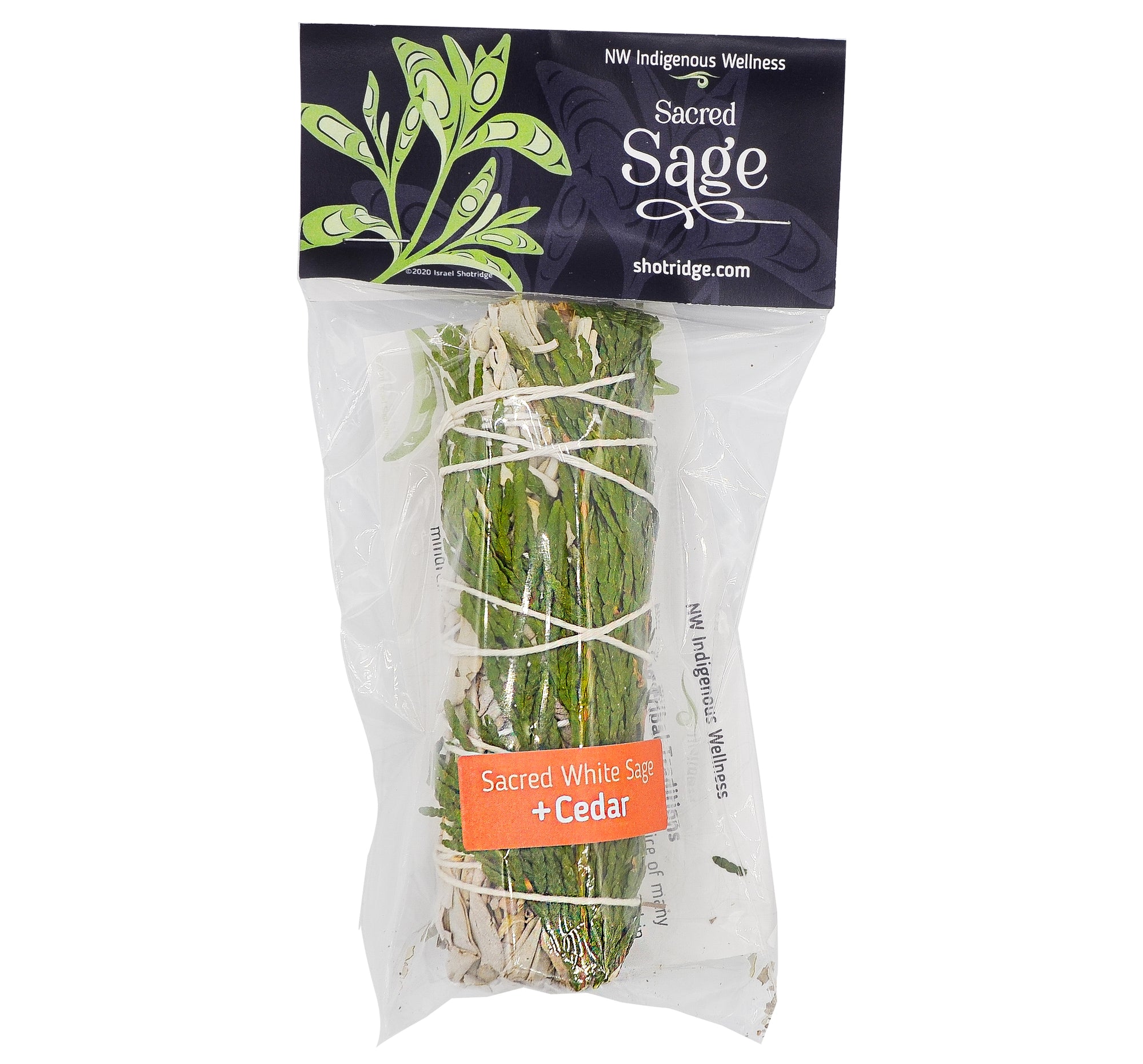 Sage & Cedar Smudge Bundle | Bundle of Sage & Cedar for Smudging – The ...